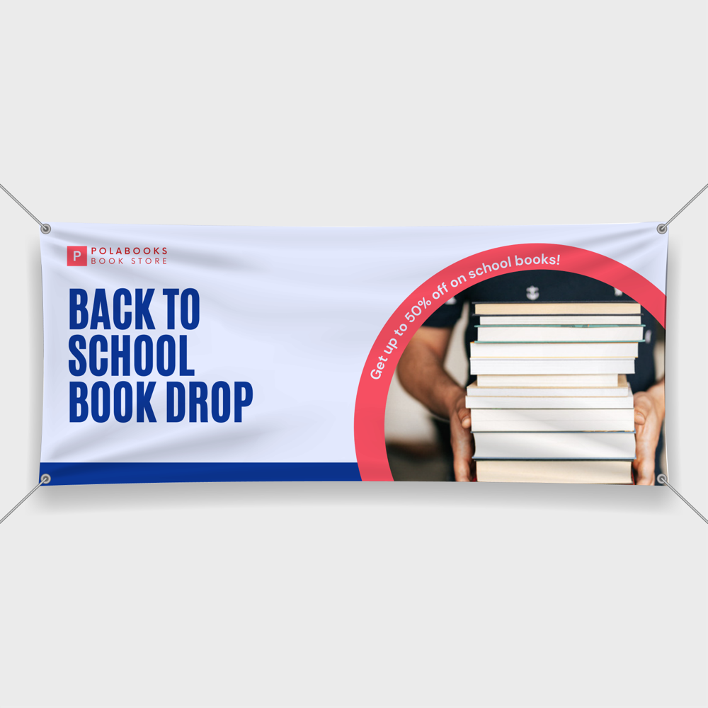 Banderole sur mesure - L'imprimerie Bordeaux